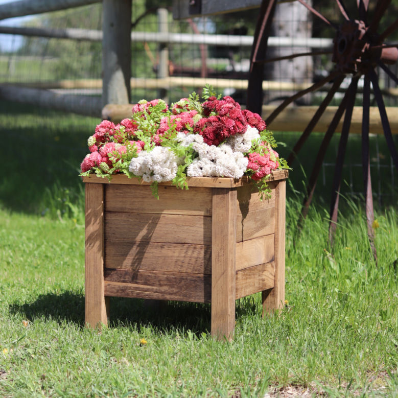 Natural Wood Planter Box – Spruce Park Ranch